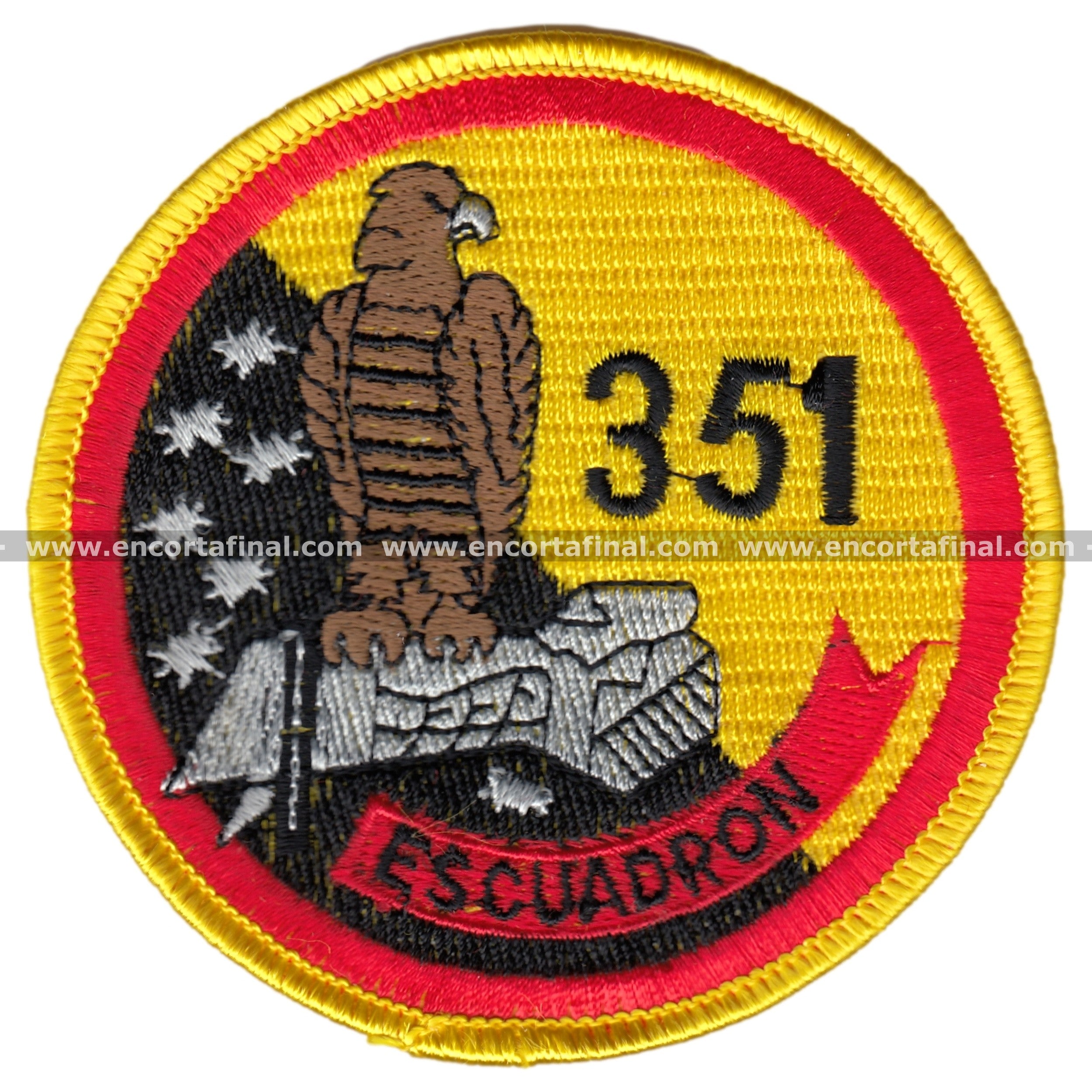351 Squadron Patch – En Corta Final