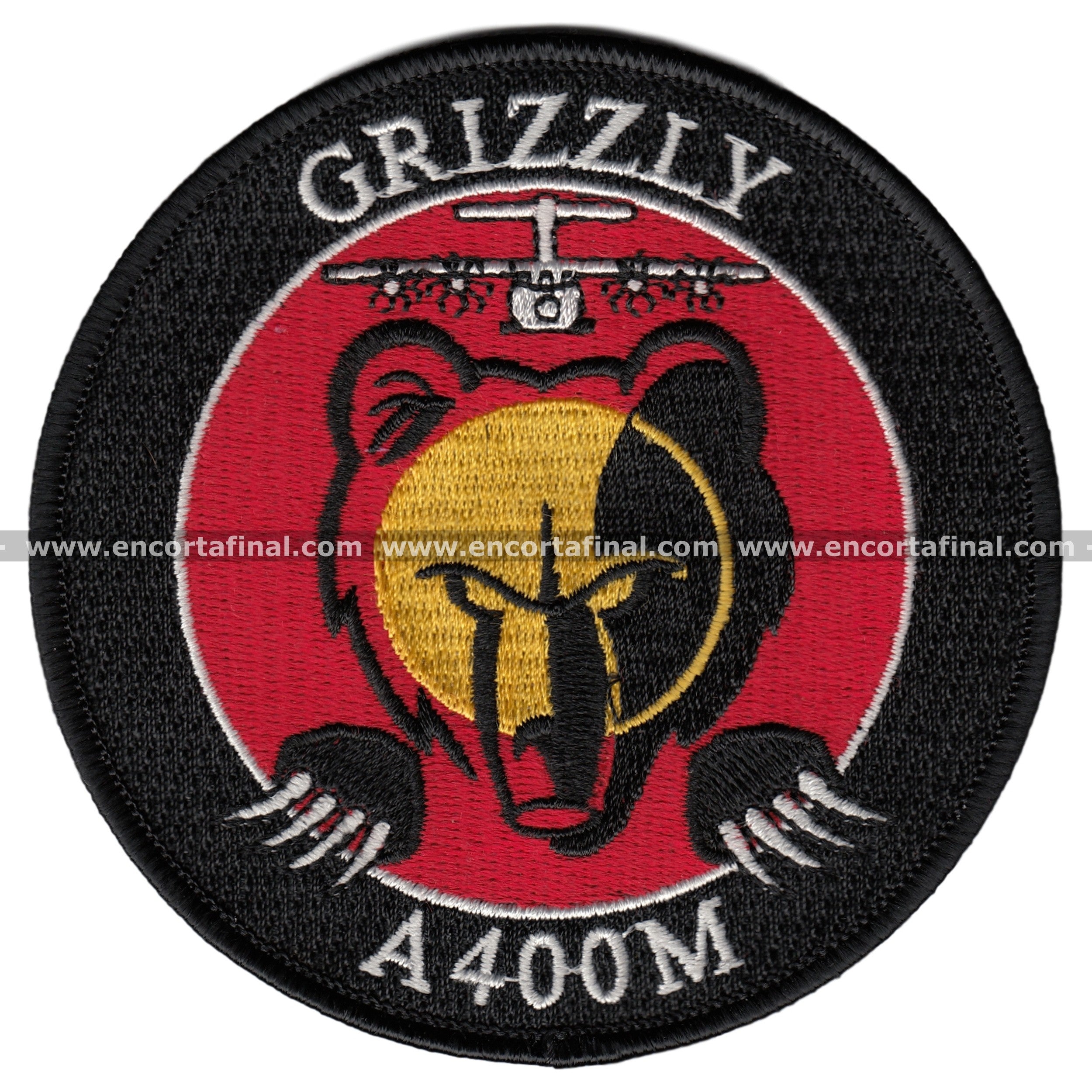 A400M Grizzly Patch – En Corta Final